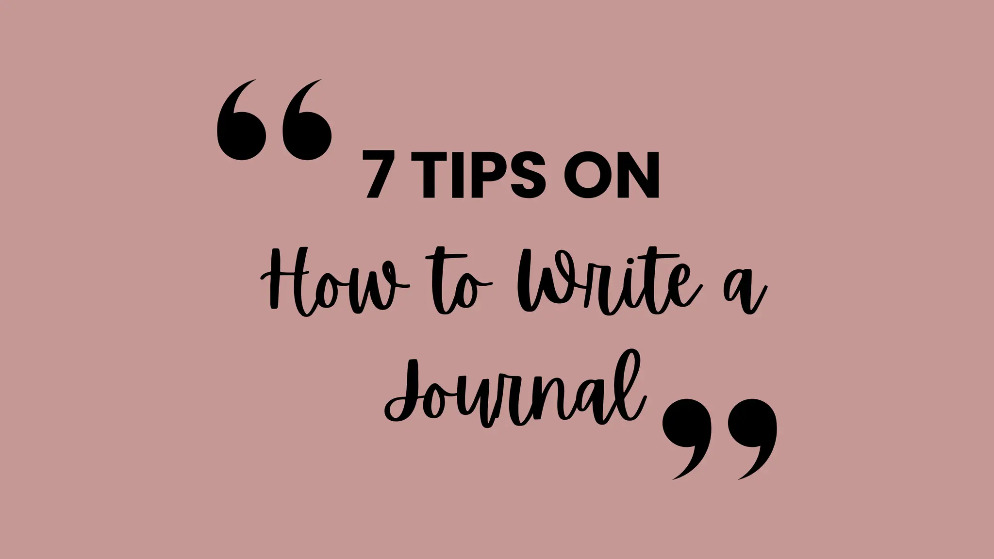 7 Tips on “How to write a journal” by deskstore | PDF