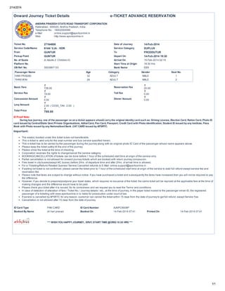 reservation tickets | PDF