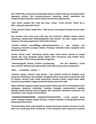 Cerita Dewasa Sensasi Mesum Bersama Sahabat Istriku | PDF