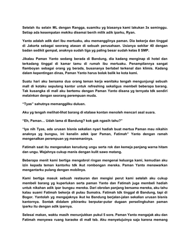 Cerita Dewasa Gairah Tyas Yang Binal Di Ranjang