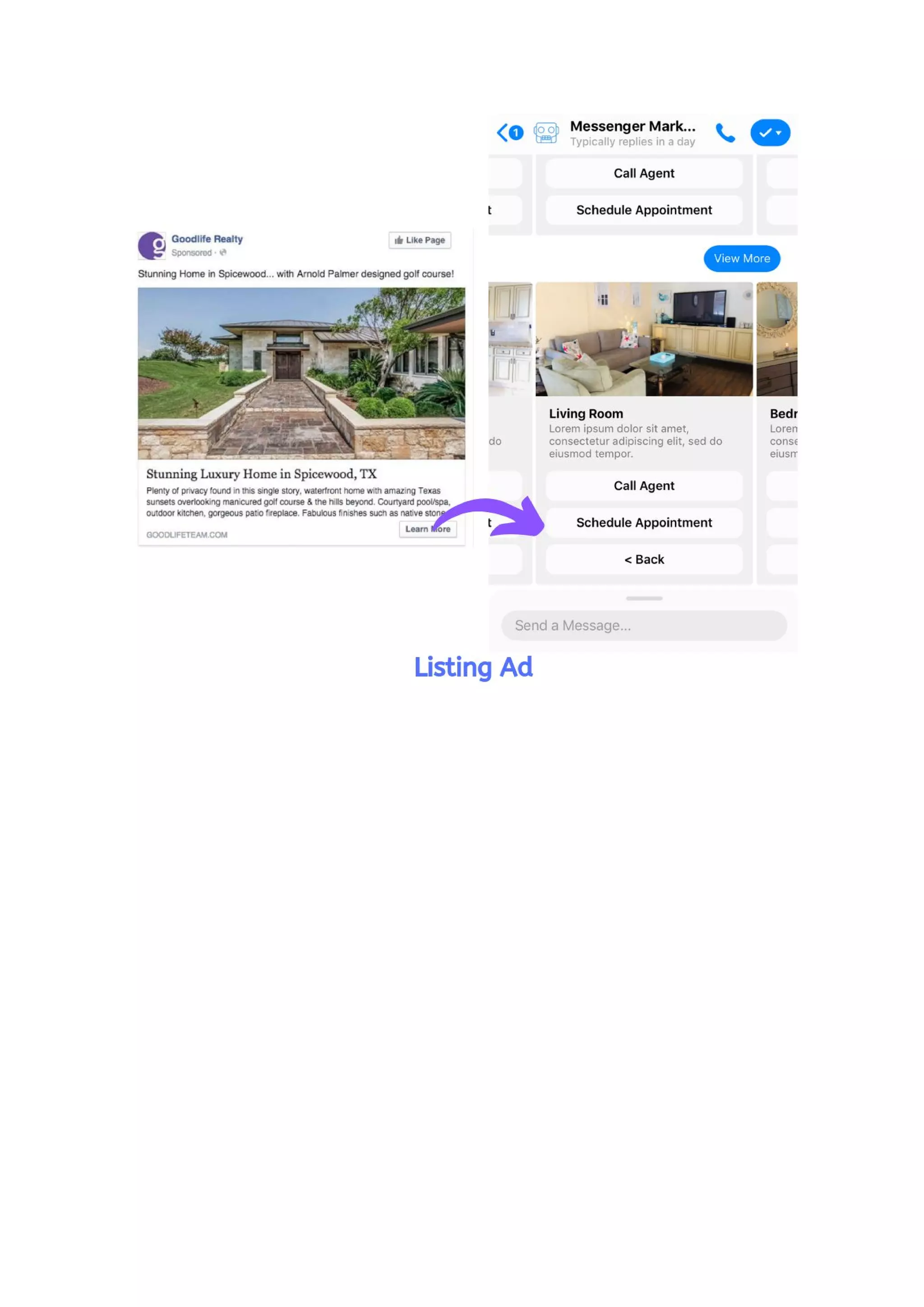 Real Estate Messenger Bot Screen Shots | PDF | Internet | Computing