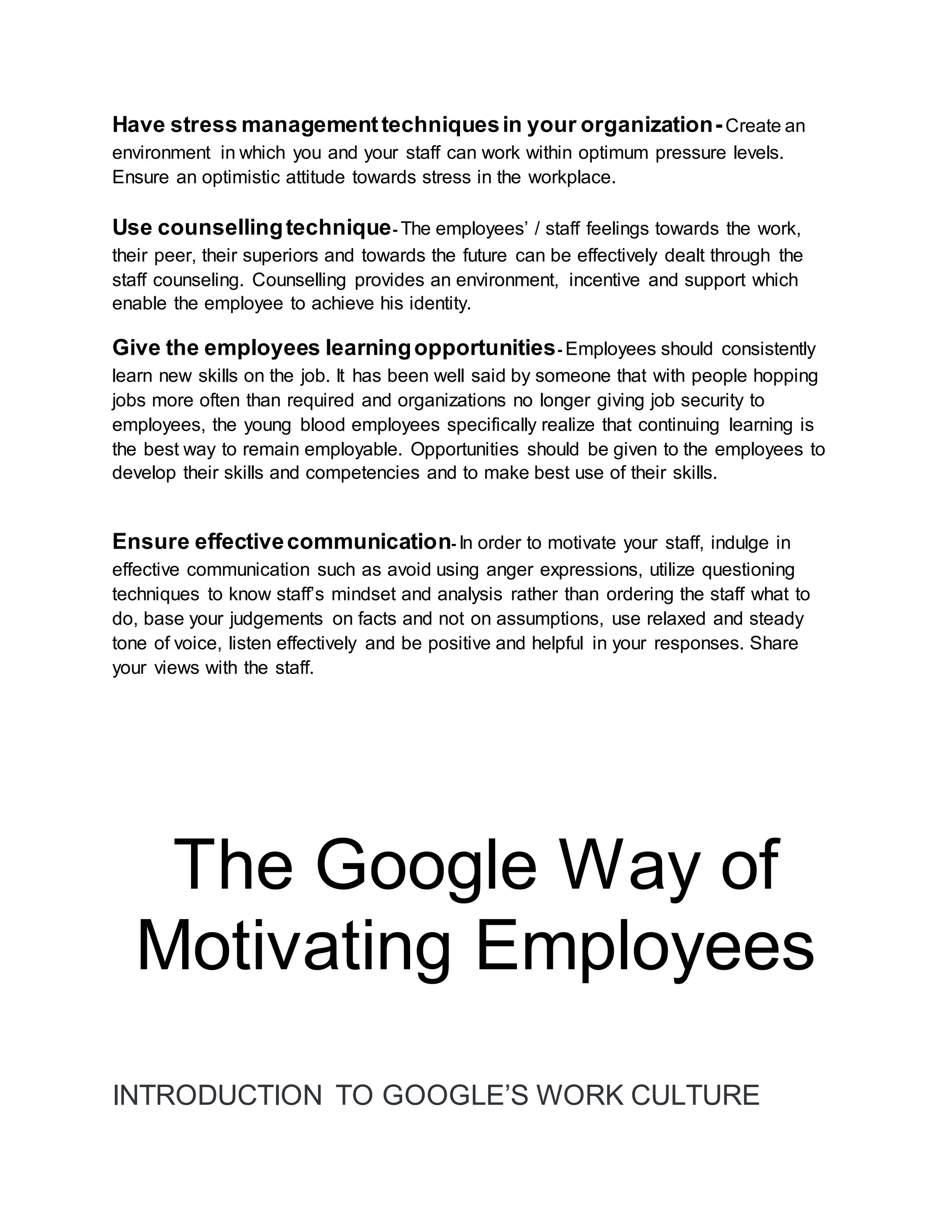 Motivation in Organization Behaviour pdf | DOCX