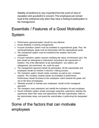 Motivation in Organization Behaviour pdf | DOCX