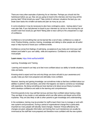 BUILDING CONFIDENCE | DOCX