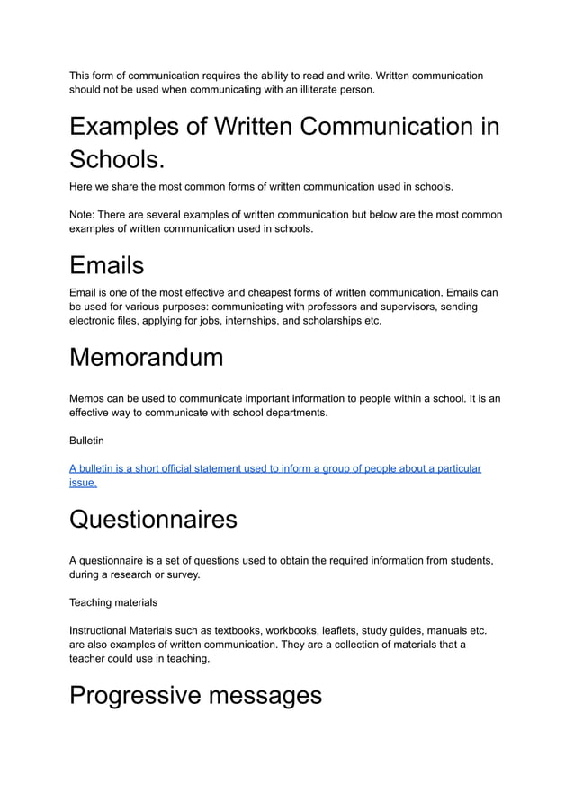 Written Communication Skills: 2023 Complete Guide | PDF | Email | Internet