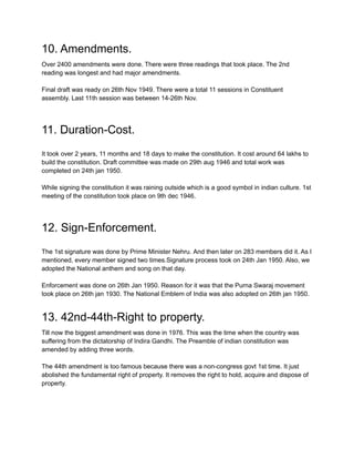 Interesting facts about Indian Constitution | PDF | Hinduism | Religion ...