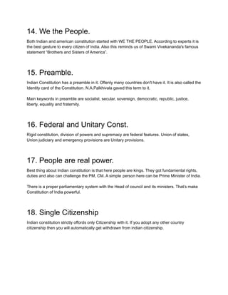 Interesting facts about Indian Constitution | PDF | Hinduism | Religion ...