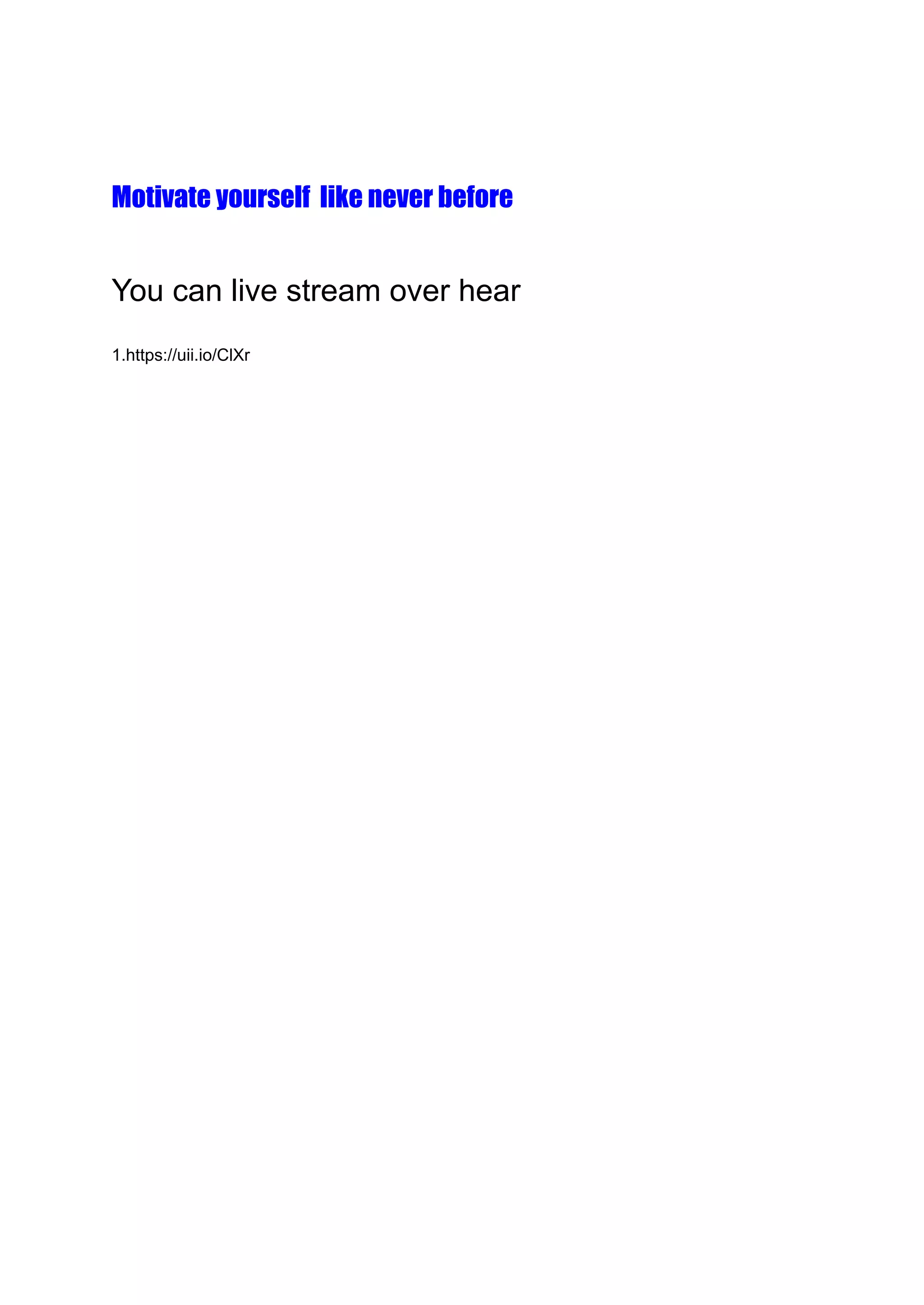 motivational | PDF