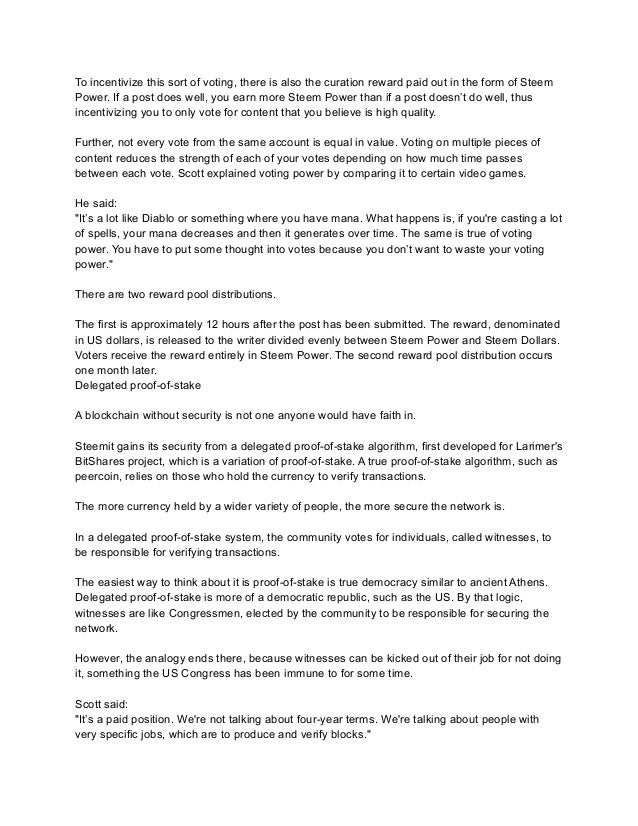 Steemit Bridges Blockchain and Social Media | PDF