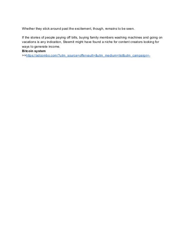Steemit Bridges Blockchain And Social Media Pdf
