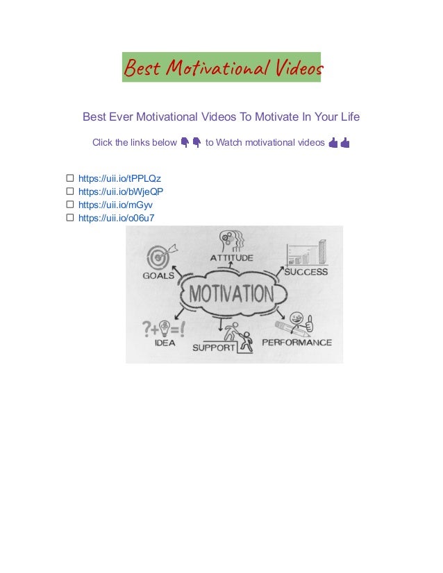 Best Motivational Speech | PDF