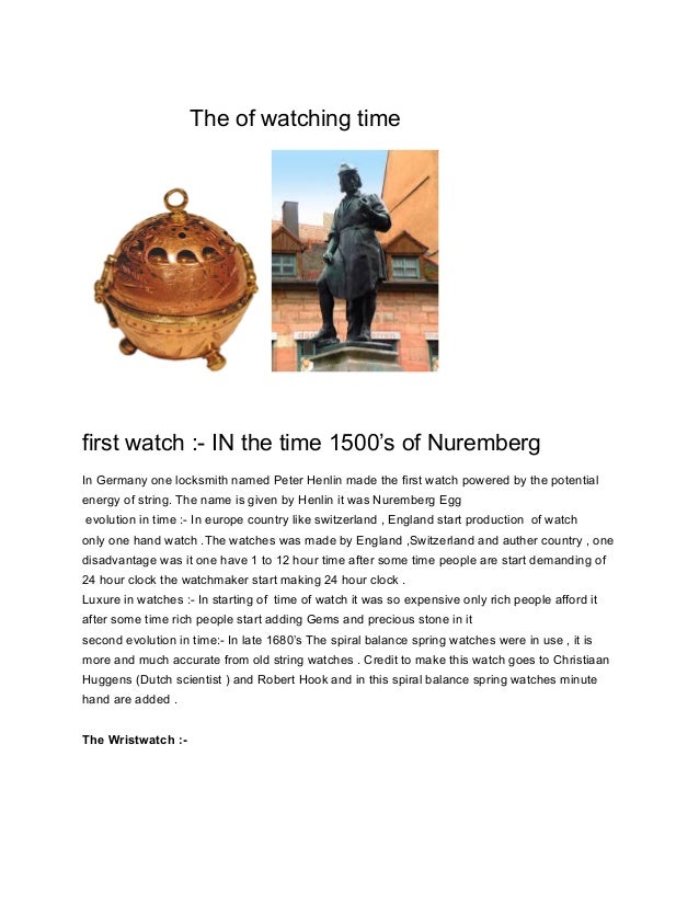 The of watching time | PDF