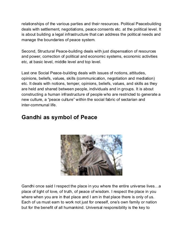 Gandhi as a Symbol of Peace & 2 powerful principles of Peace.pdf