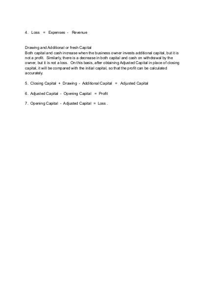 Basic Accounting equation , Meaning of Accounting equation. | PDF