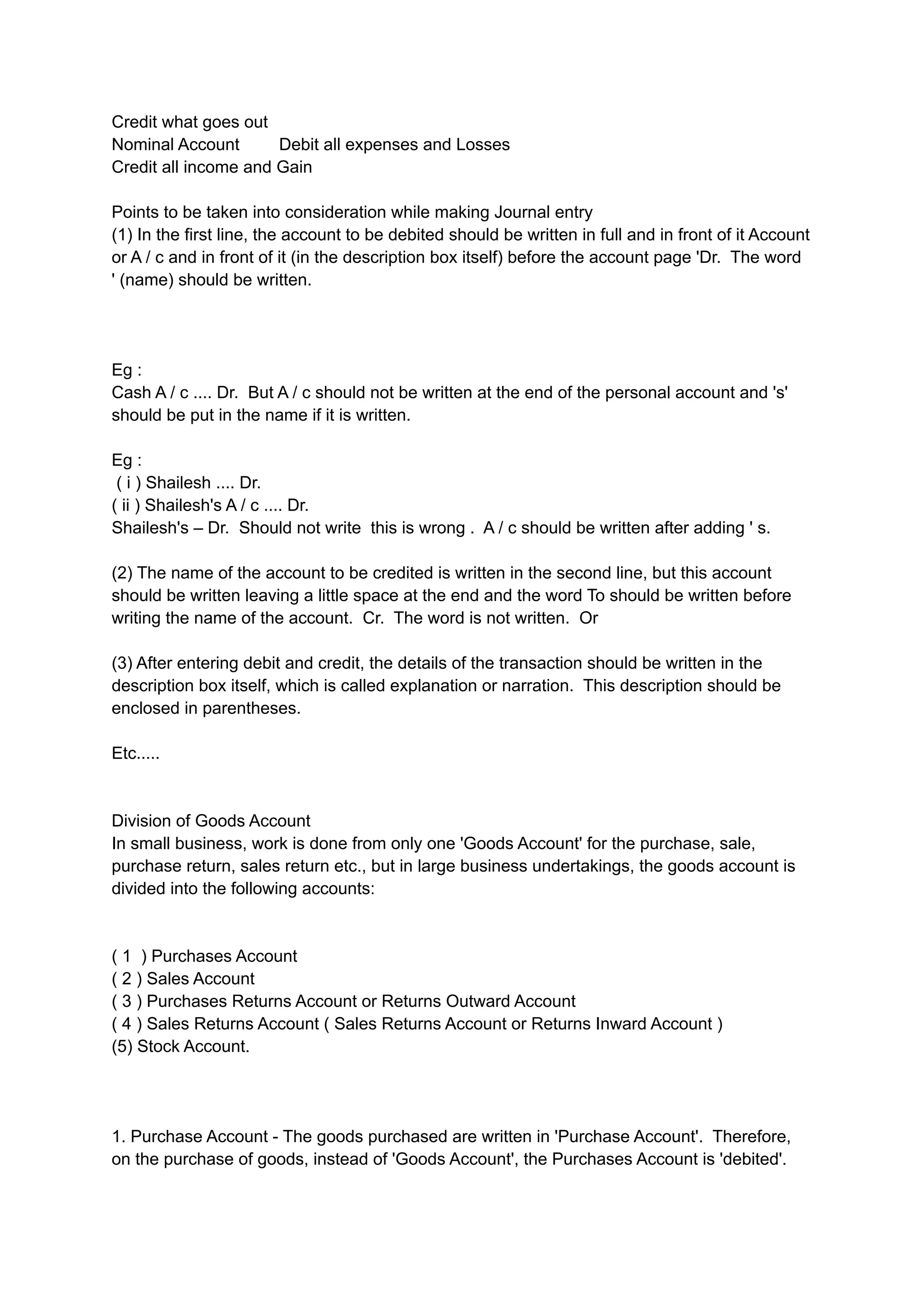 Recording of Business Transactions. Defination of Journal... | PDF