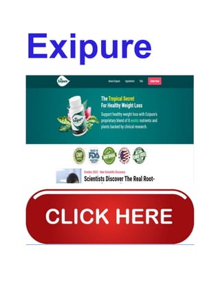 exipure health product | PDF