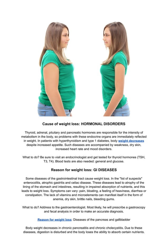 Sudden weight loss | PDF