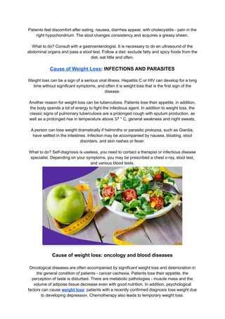 Sudden weight loss | PDF