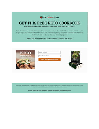 FREE COOKBOOK | PDF | Books and Literature