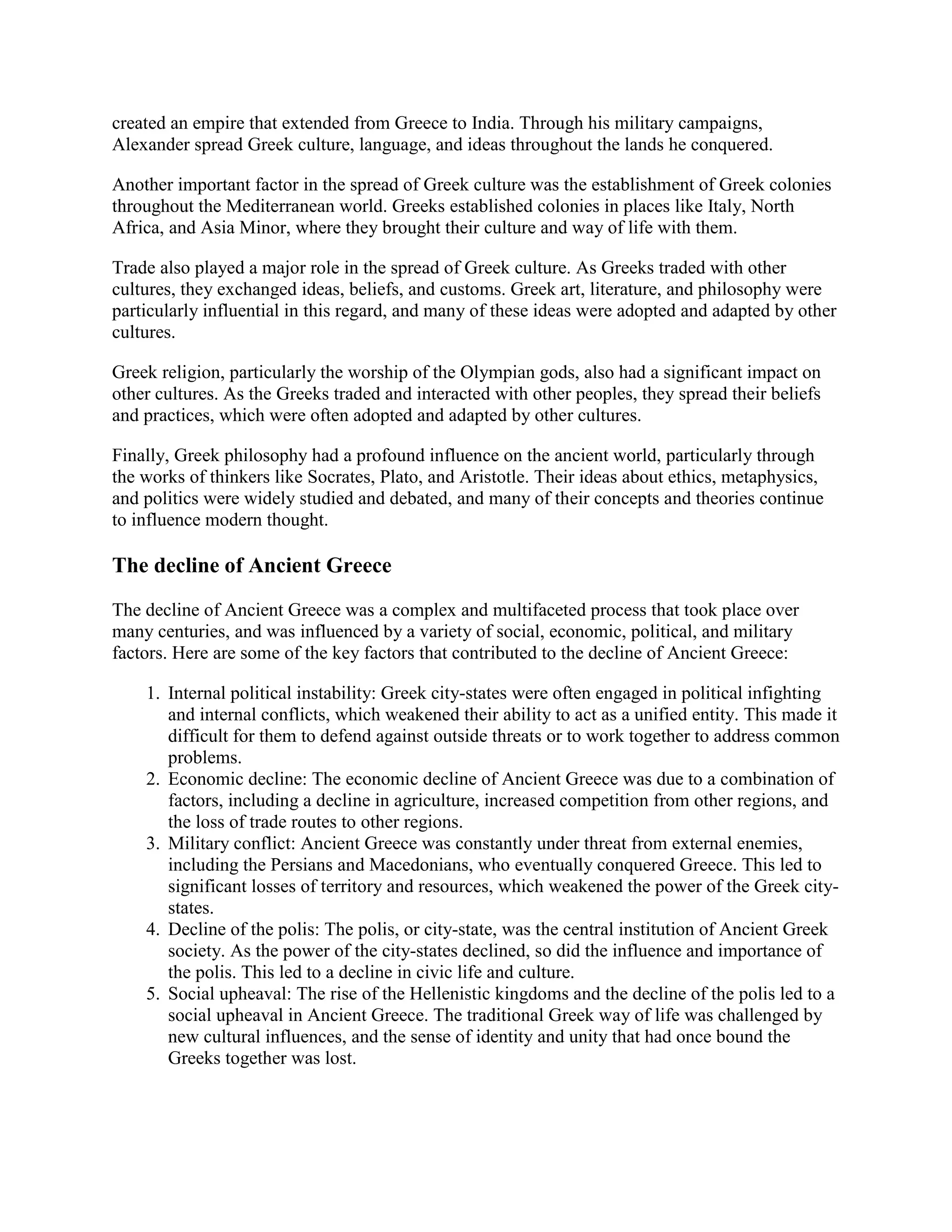 Greek Ancient Civilization(Greek Mythology) | DOCX