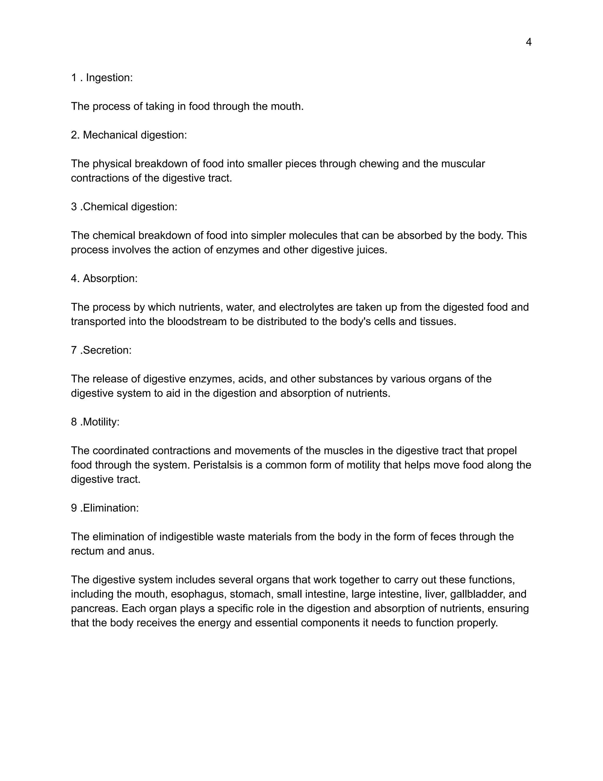 Digestive health overview pdf . | PDF