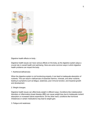 Digestive health overview pdf . | PDF