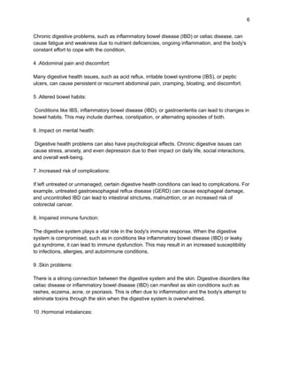 Digestive health overview pdf . | PDF