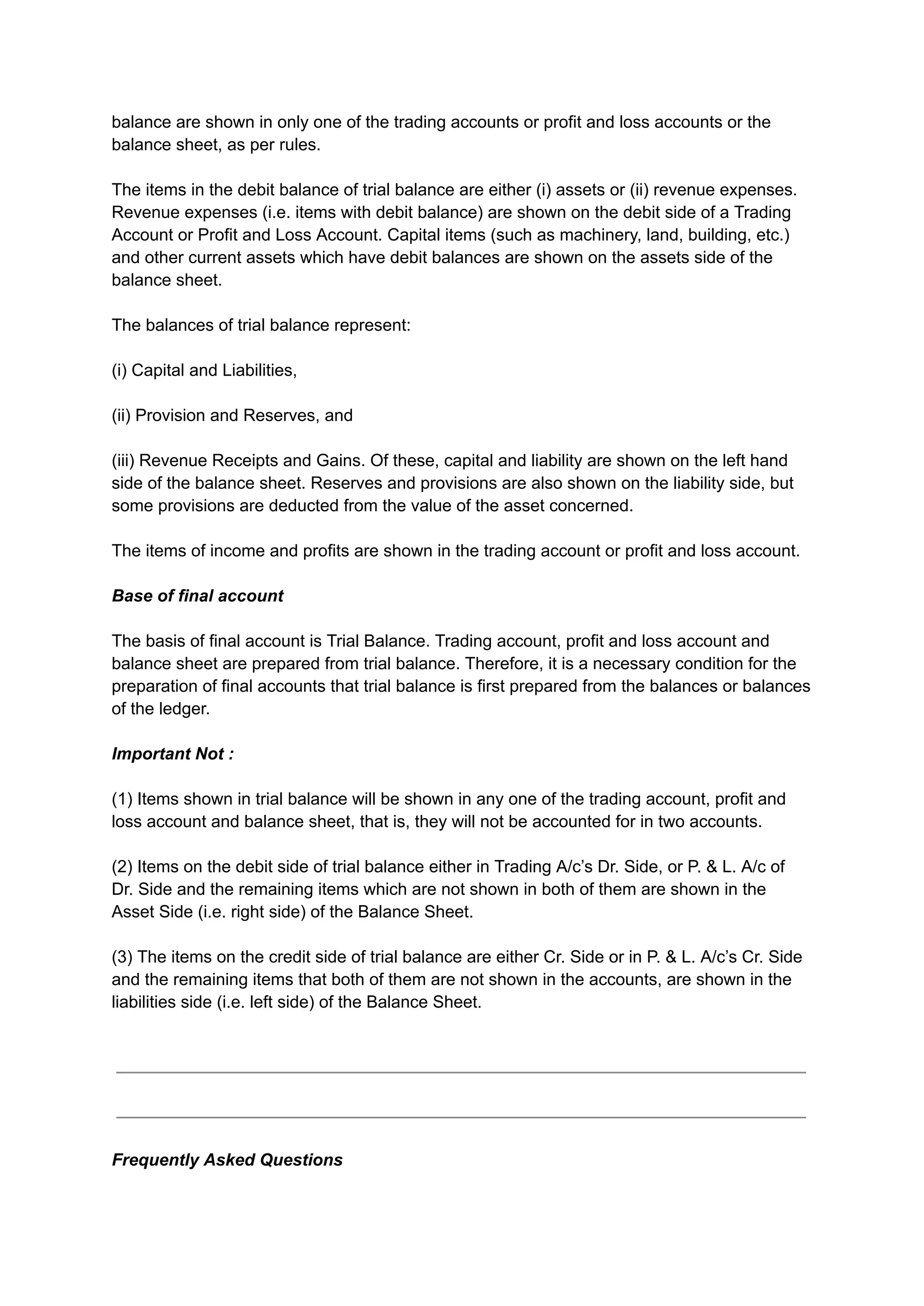 Financial statements class 11 | PDF