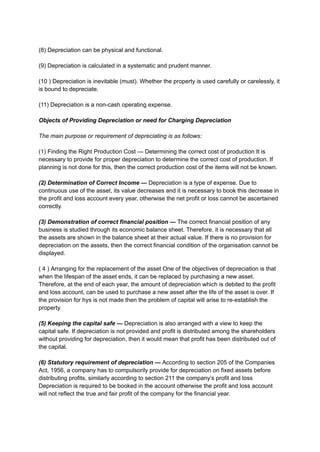 what is depreciation in accounting class 11 | PDF | Stocks and Bonds ...