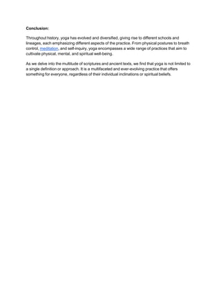 Different Definitions of Yoga | PPTX