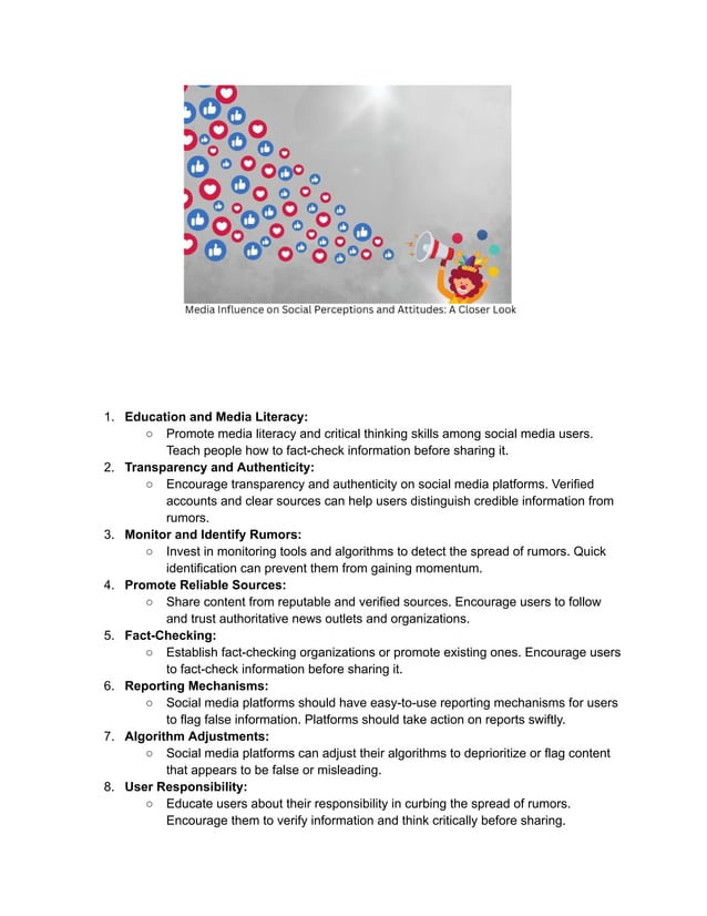 Media Influence on Social Perceptions and Attitudes: A Closer Look | PDF