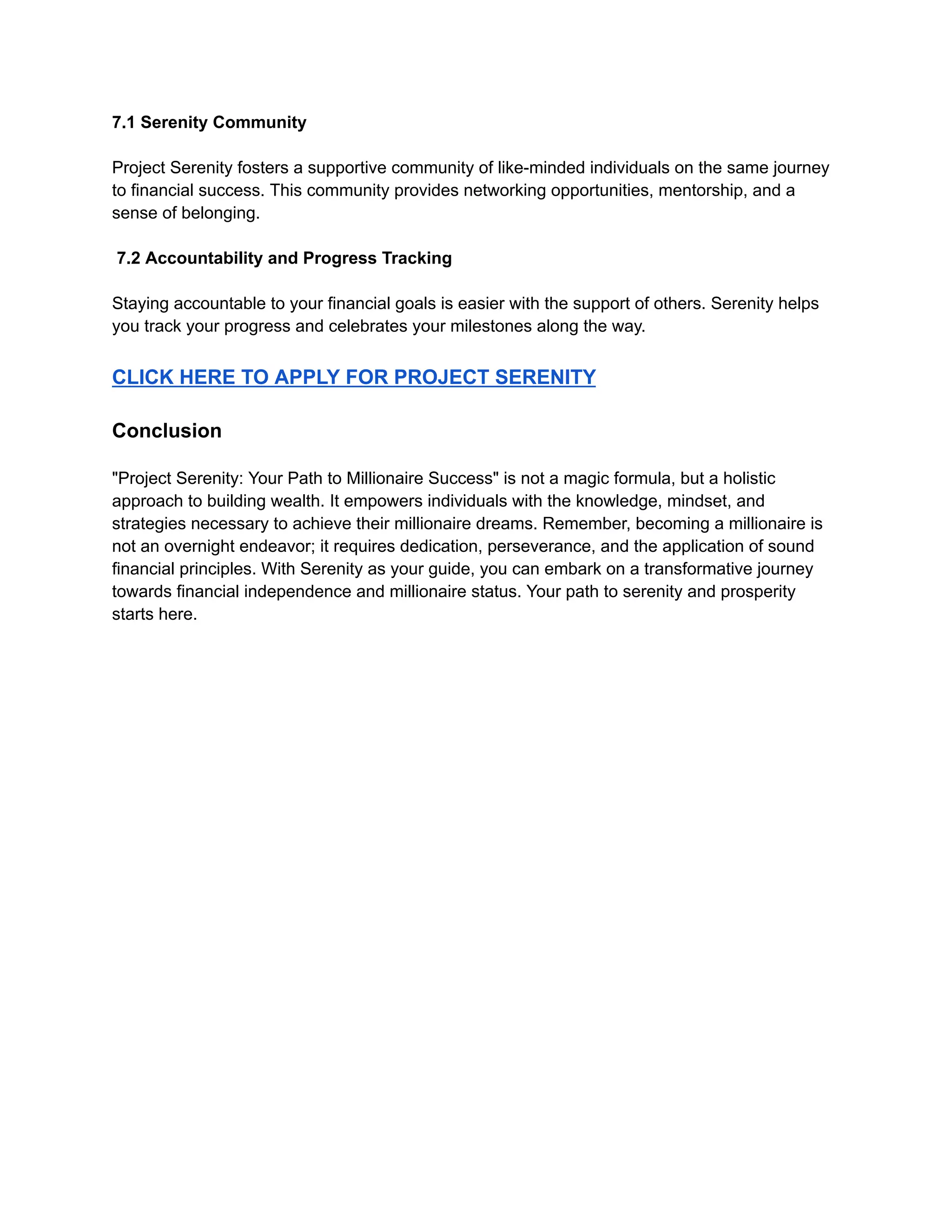 PROJECT SERENITY | PDF