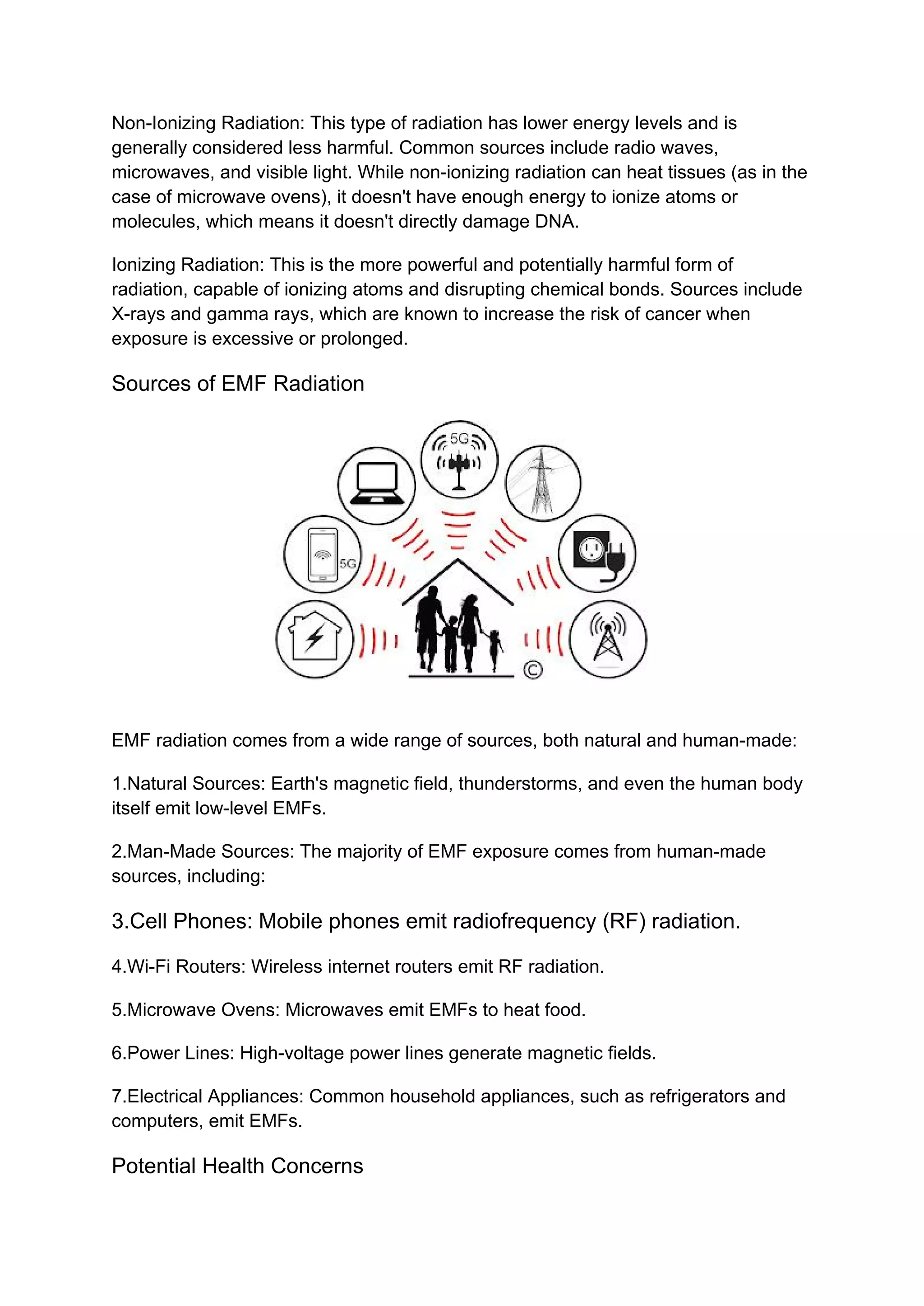 Did you know about EMF radiation? | PDF | Phone Services | Home Utilities