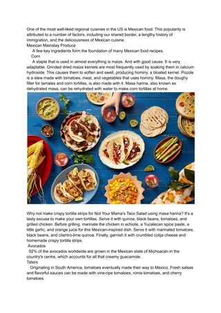 MEXICAN FOOD | PDF