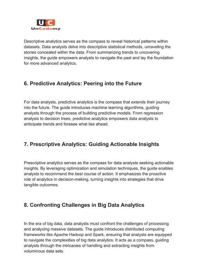 Data Analytics: Unleashing Transformative Insights | PDF Data Analytics: Unleashing Transformative Insights | PDF