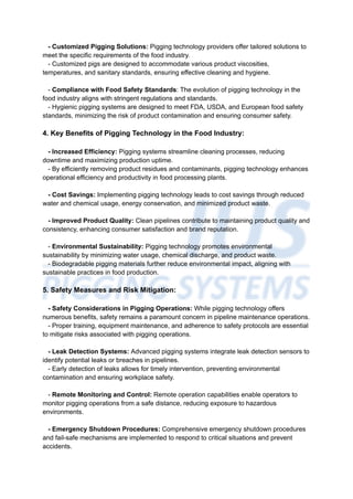 Evolution of Pigging Technology: Enhancing Efficiency and Safety in ...