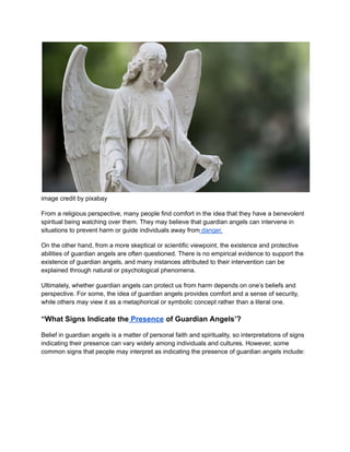 Unveiling the Role of Guardian Angels’: Heavenly Protectors in Our ...