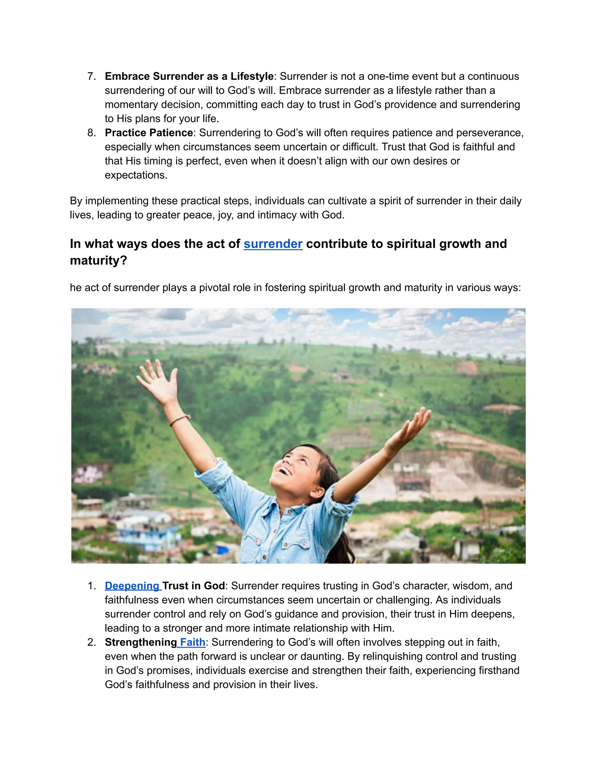 Mastering Surrender: Unveiling Biblical Insights on Control | PDF