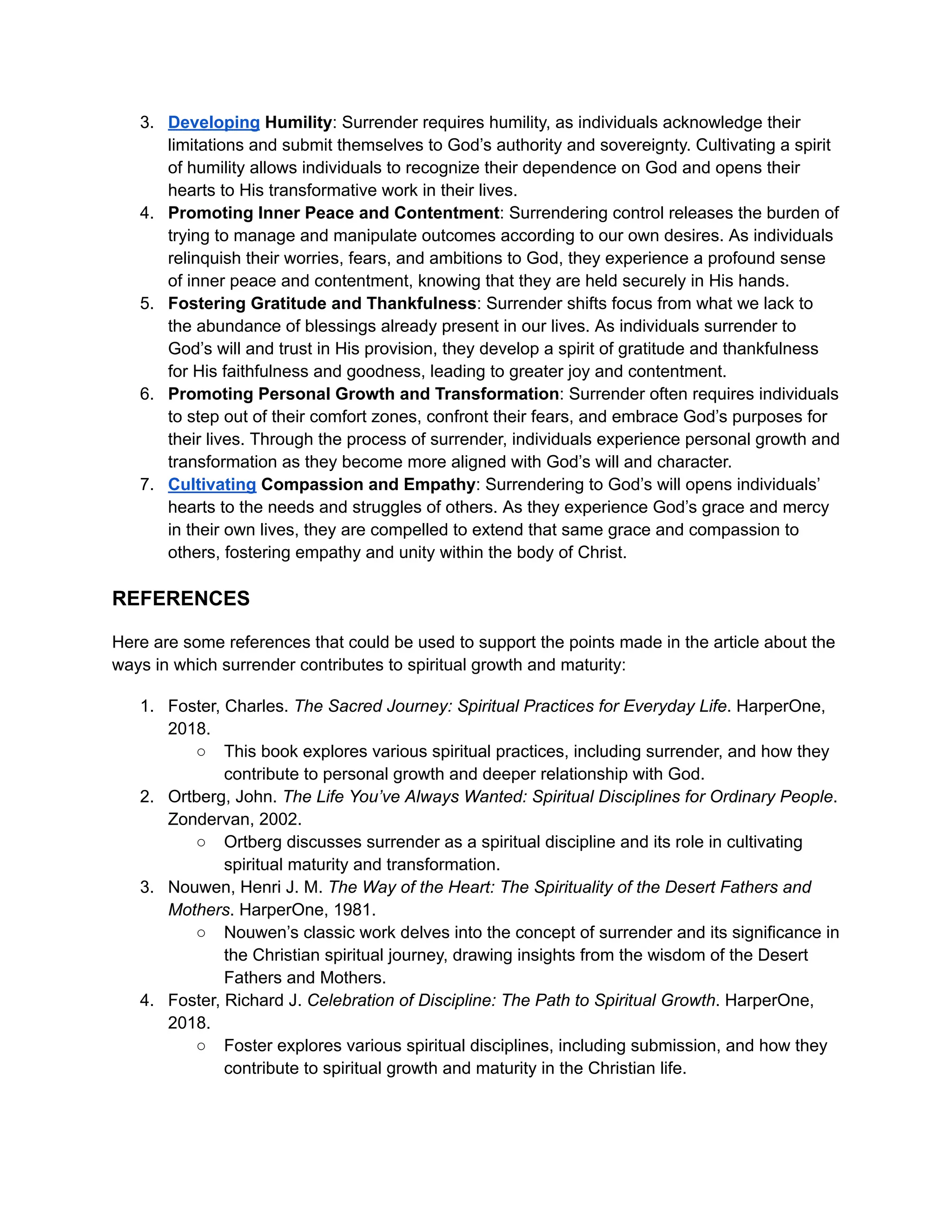 Mastering Surrender: Unveiling Biblical Insights on Control | PDF