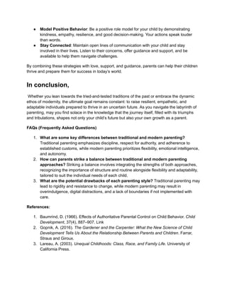 Traditional vs. Modern Parenting: Unveiling the Pros and Cons for Your ...