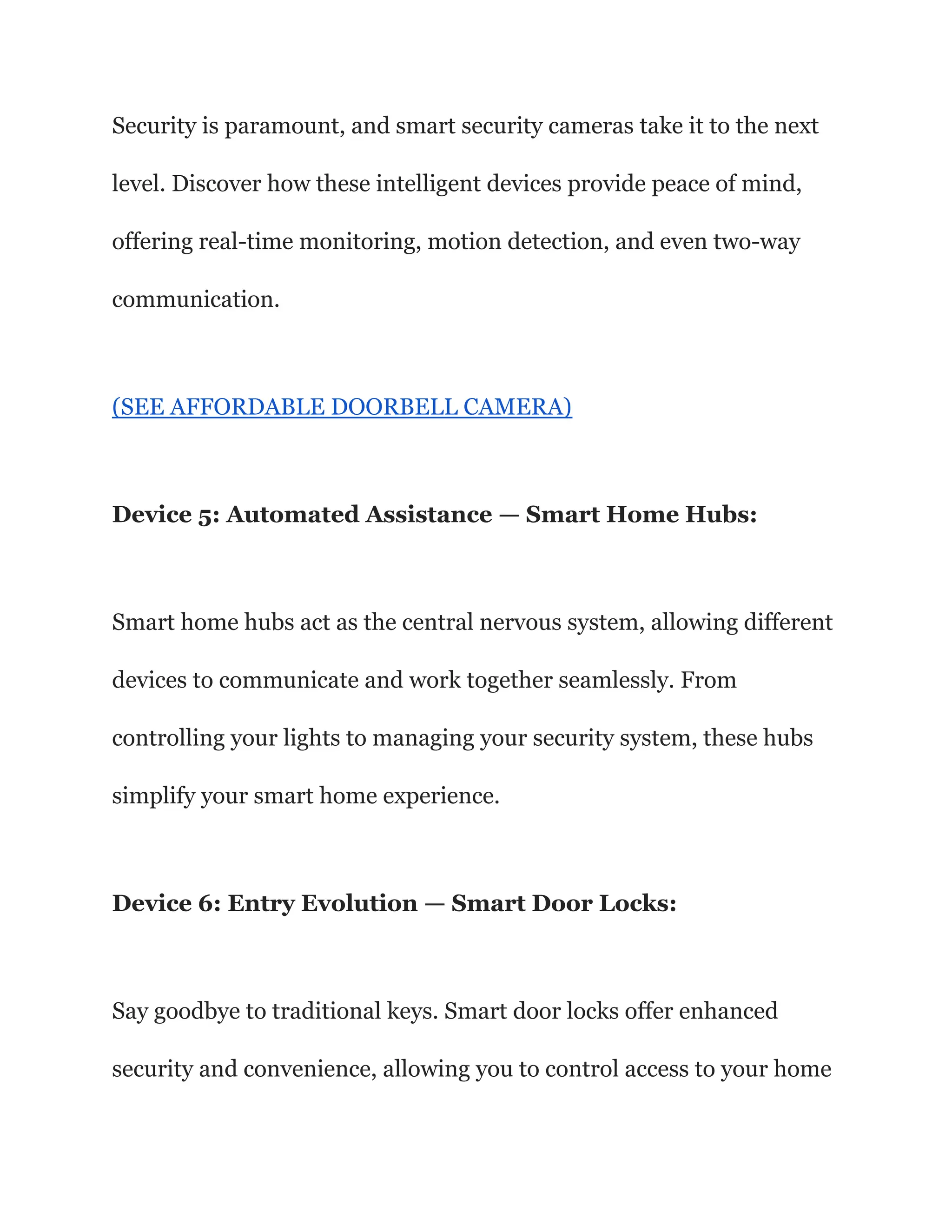 top 10 must have smart devices for modern living | PDF