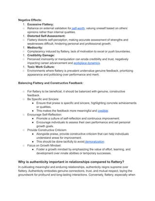 Why Flattery Can Be More Harmful Than Helpful: Unmasking the Deceptive ...