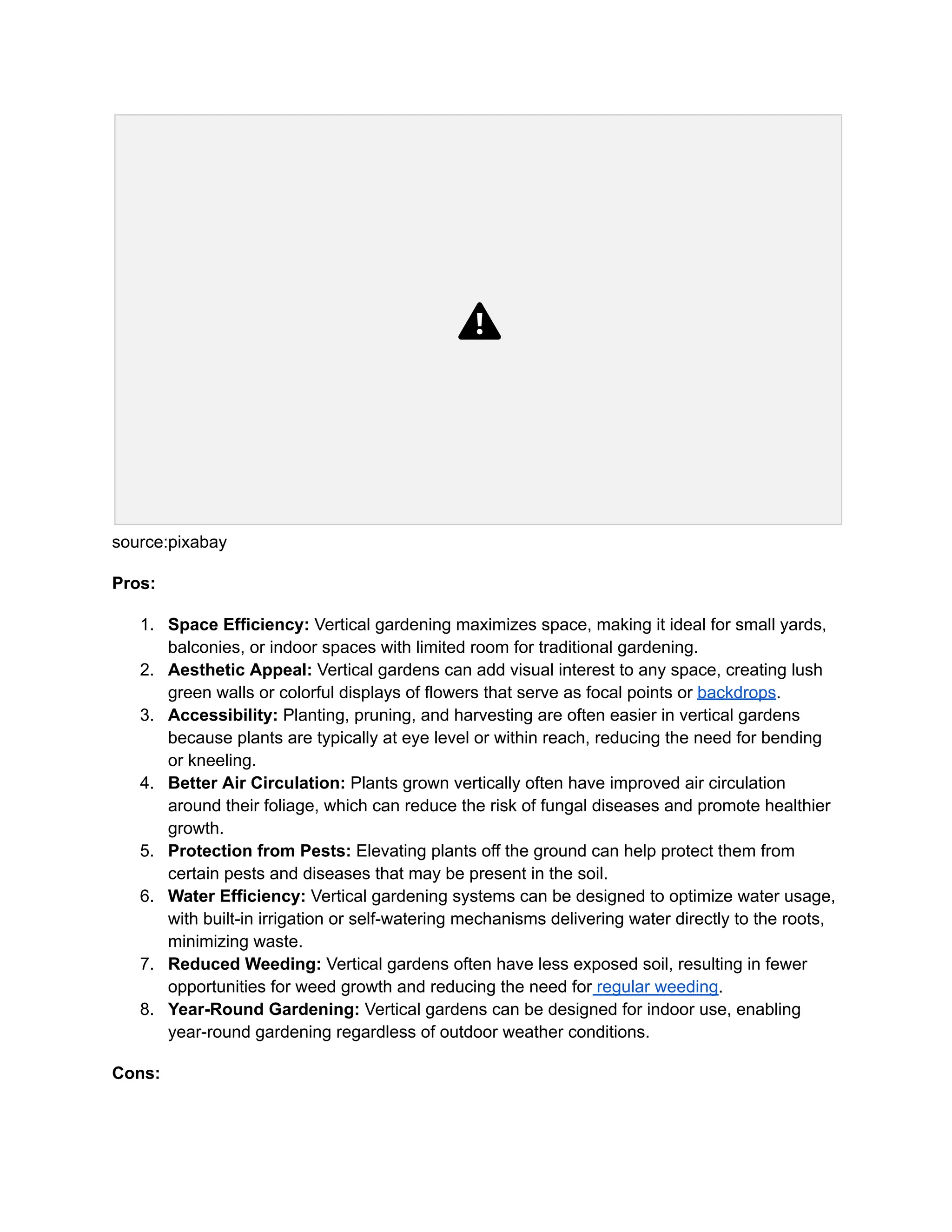 Growing Up: Exploring the Benefits of Vertical Gardening | PDF