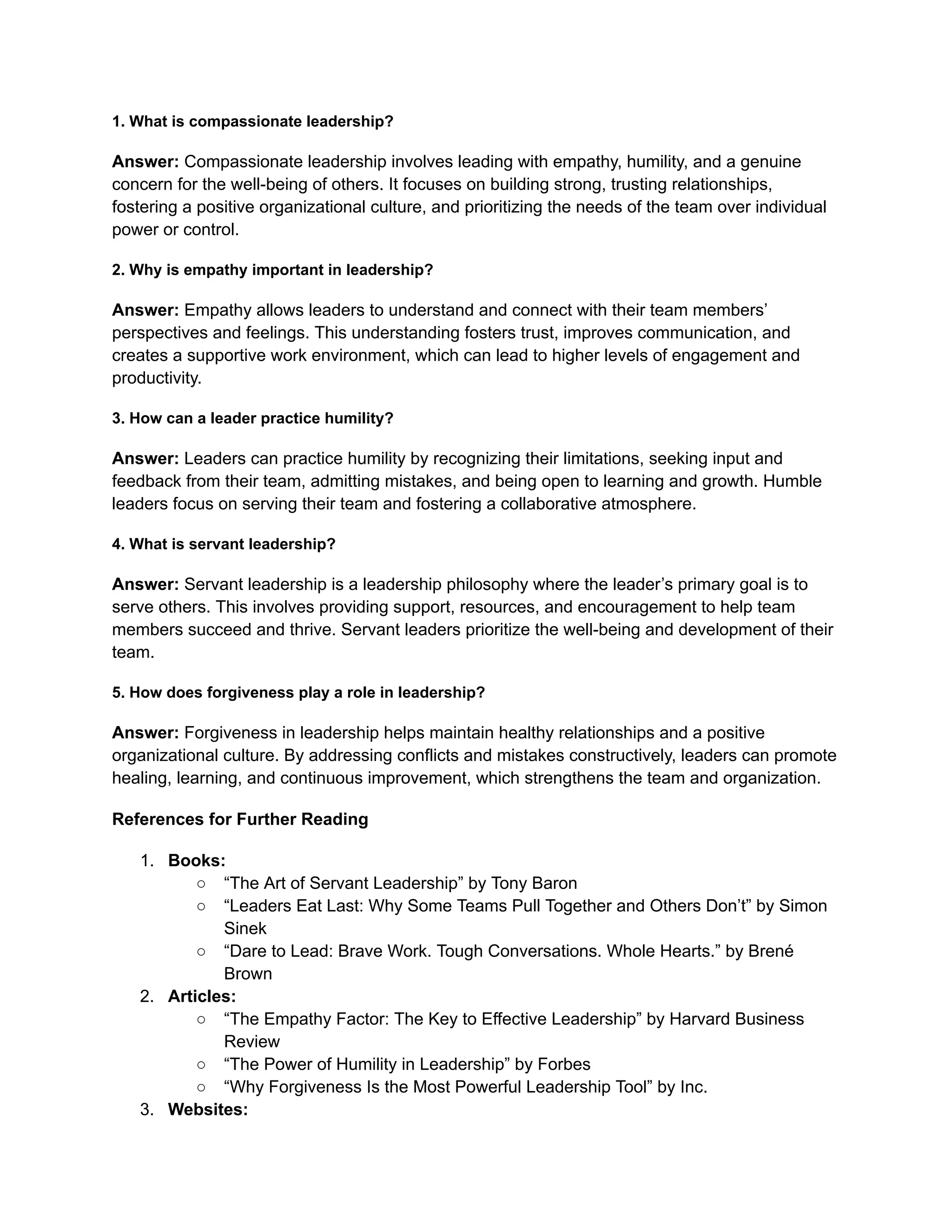 Mastering Compassion: A Heavenly Perspective on Leadership | PDF