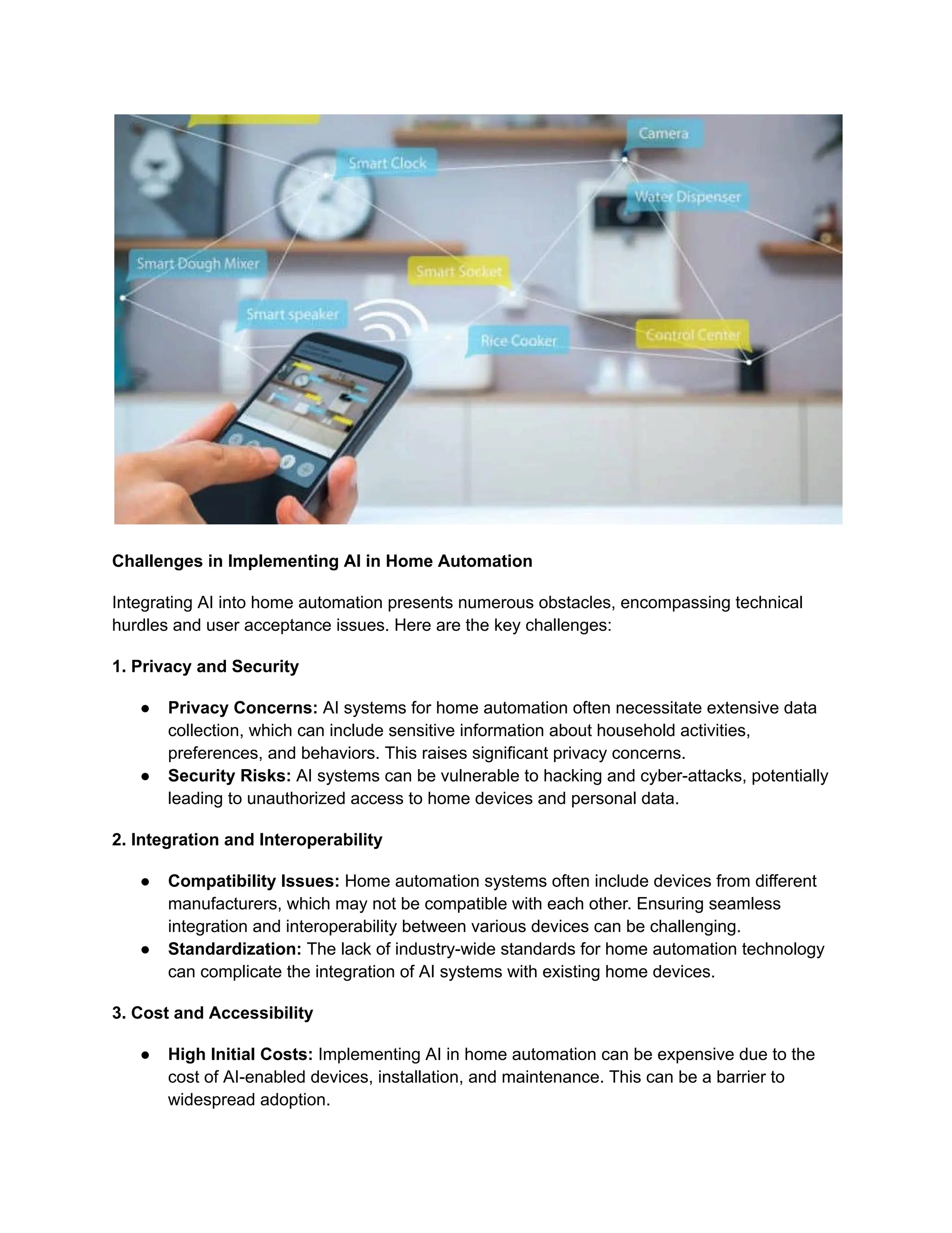 The Future of AI in Home Automation: What to Expect | PDF