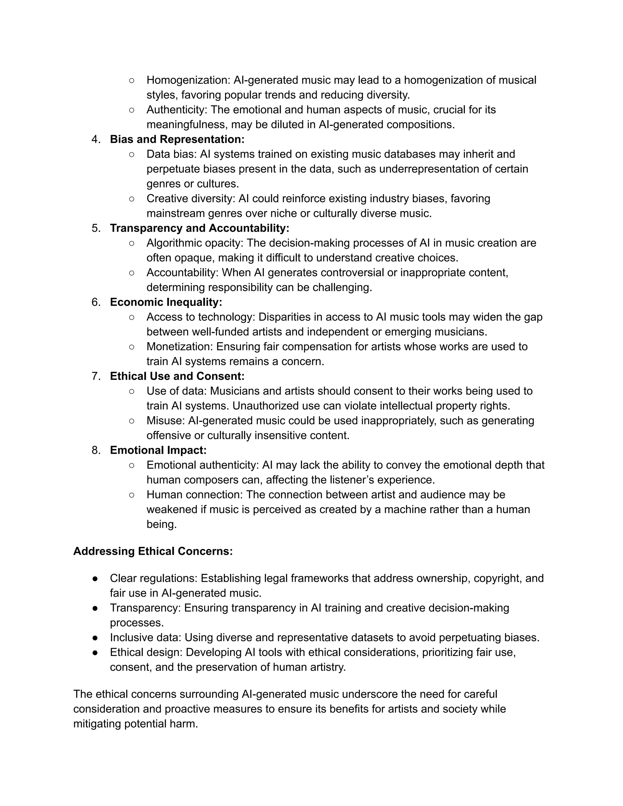 AI and the Music Industry: Enhancing Creativity and Efficiency | PDF ...