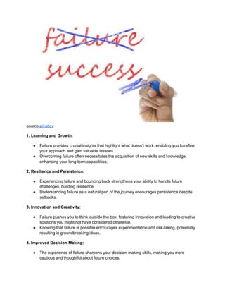 From Failure to Success: How to Move Forward and Conquer Any Obstacle ...