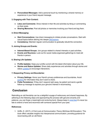 How to Reconnect and Rekindle a Meaningful Friendship with an Old ...