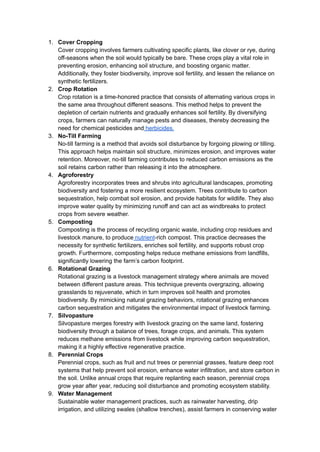 9 Regenerative Farming Practices That Promote Eco-Friendly Agriculture ...