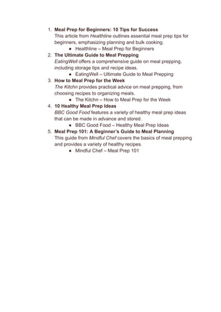 7 Healthy Meal Prep Tips to Streamline Your Busy Week | PDF